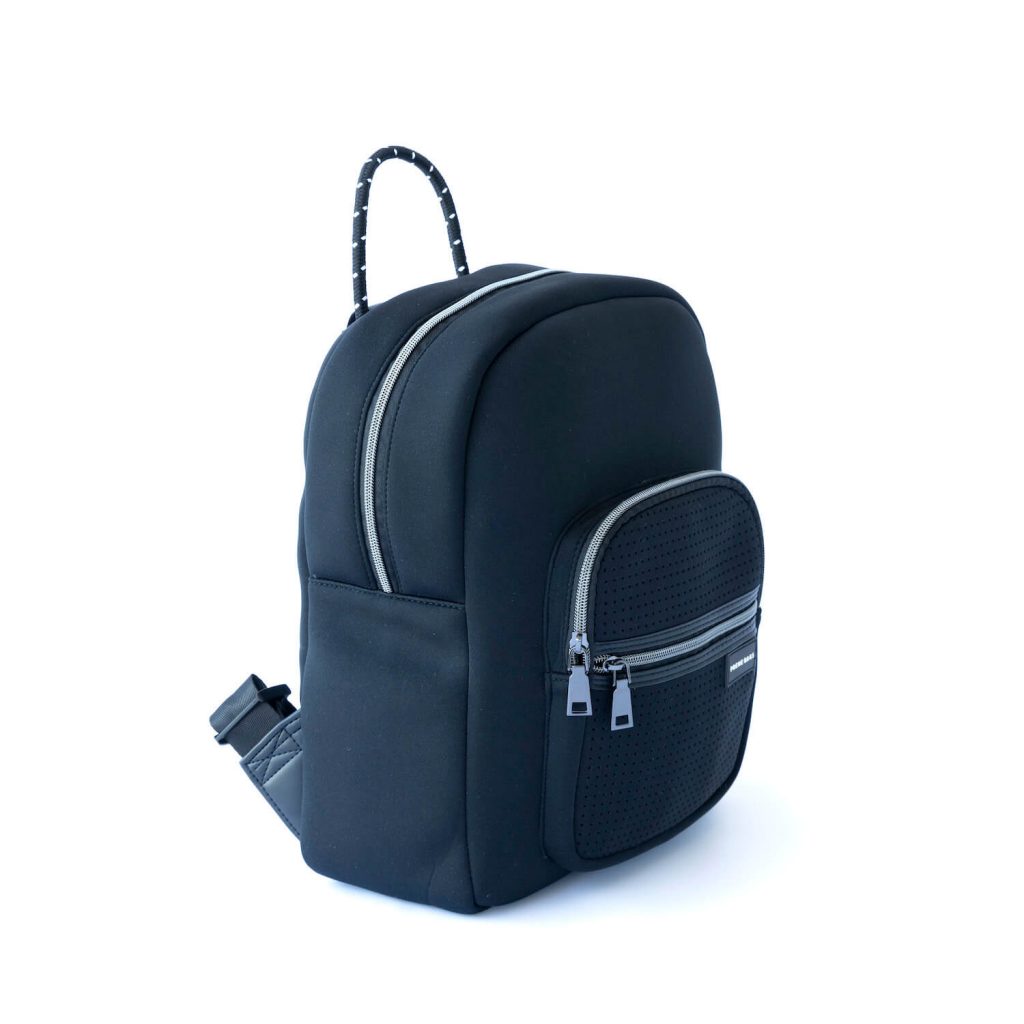 THE BACKPACK – LARGE (BLACK) NEOPRENE BAG – Jesswim