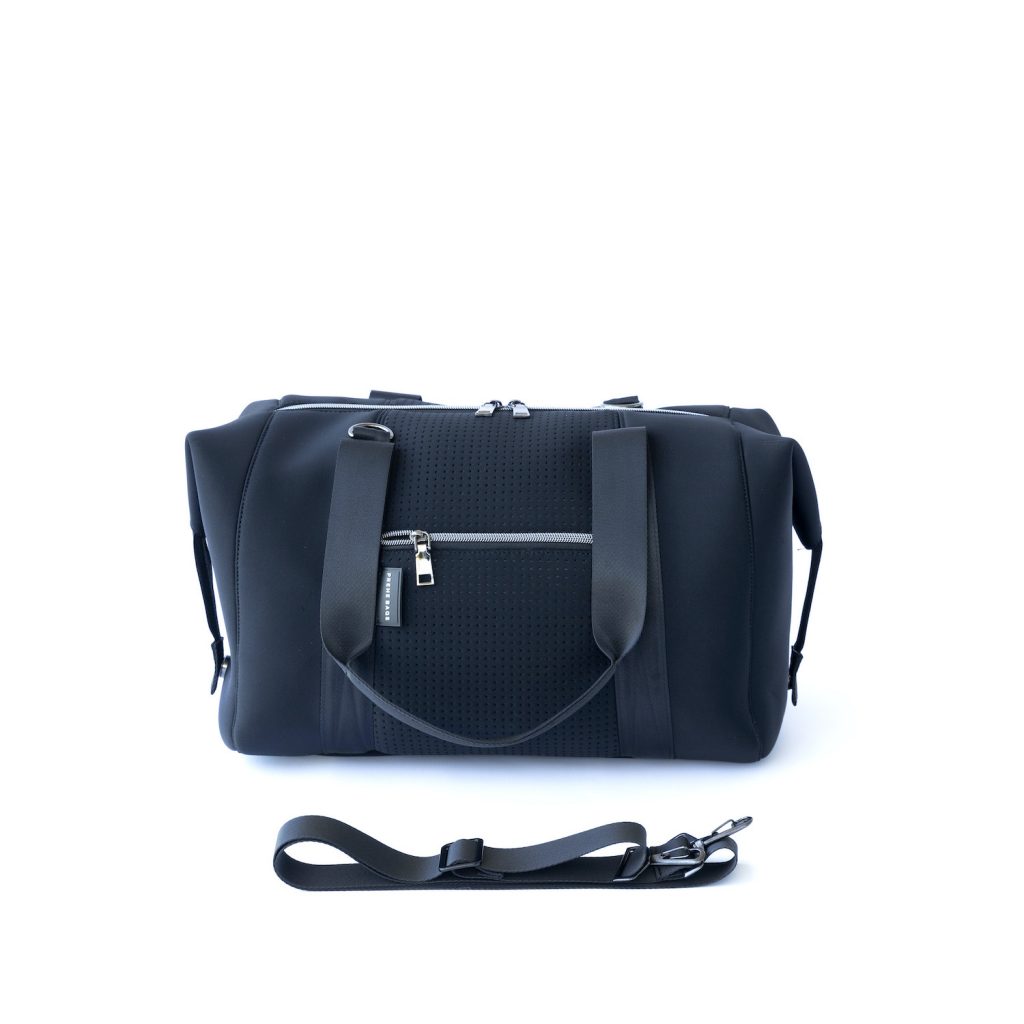 THE JETSON BAG (BLACK) NEOPRENE CONVERTIBLE BABY / TRAVEL BAG – Jesswim