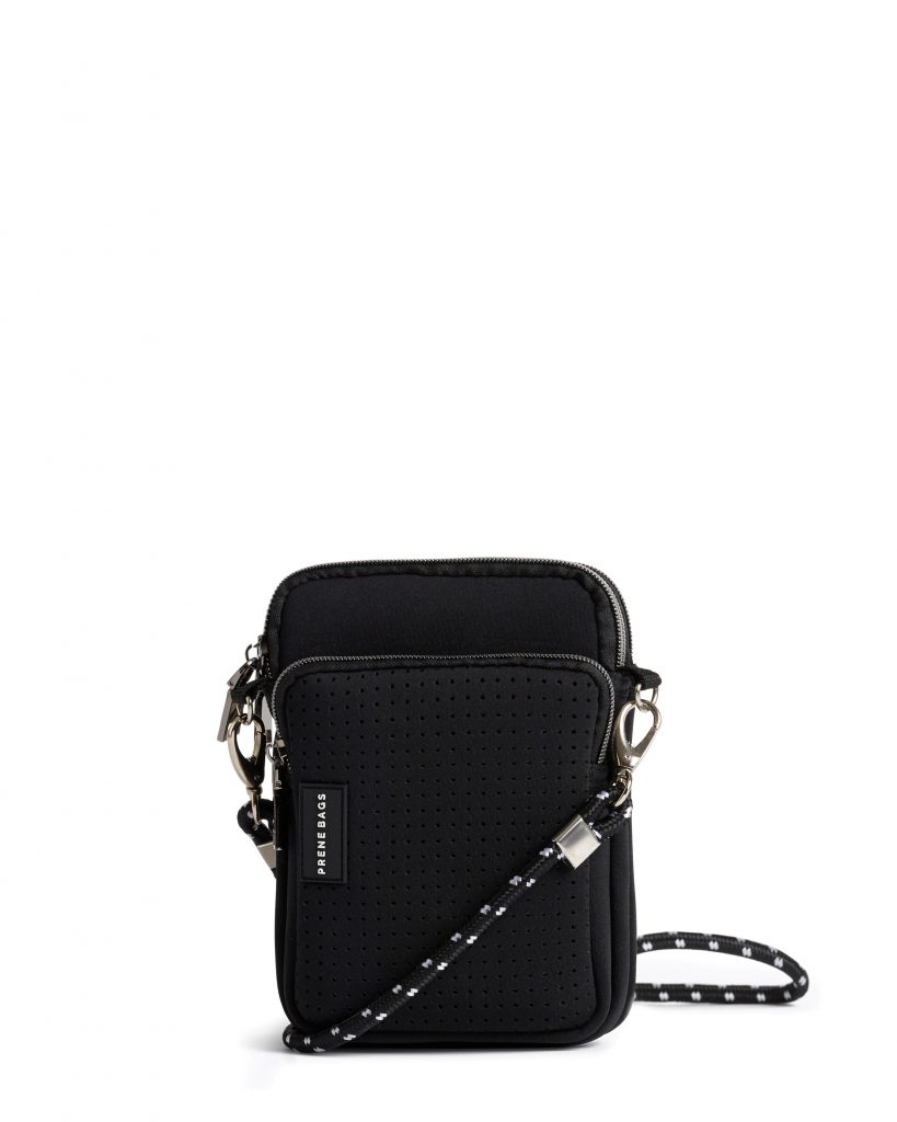 THE MIMI BAG(BLACK) NEOPRENE CROSSBODY BAG – Jesswim
